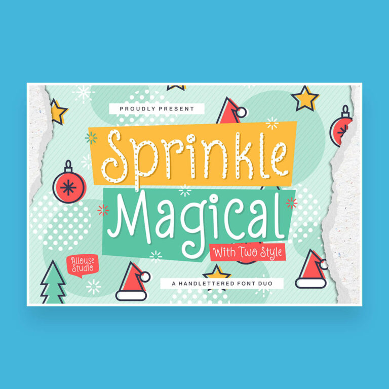 Sprinkle Magical Two Styles Handwritten Font – MasterBundles