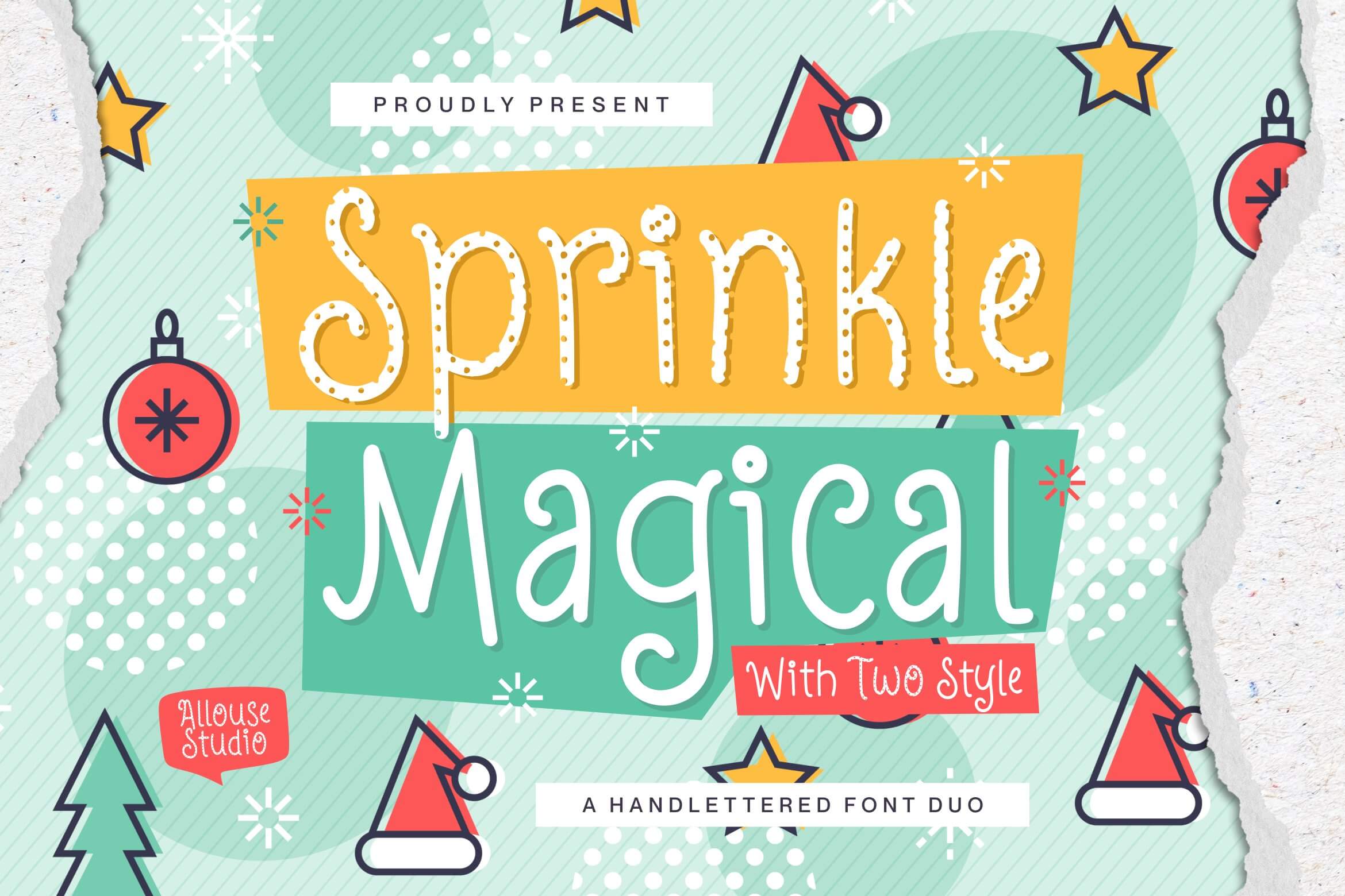 Sprinkle Magical Two Styles Handwritten Font – MasterBundles