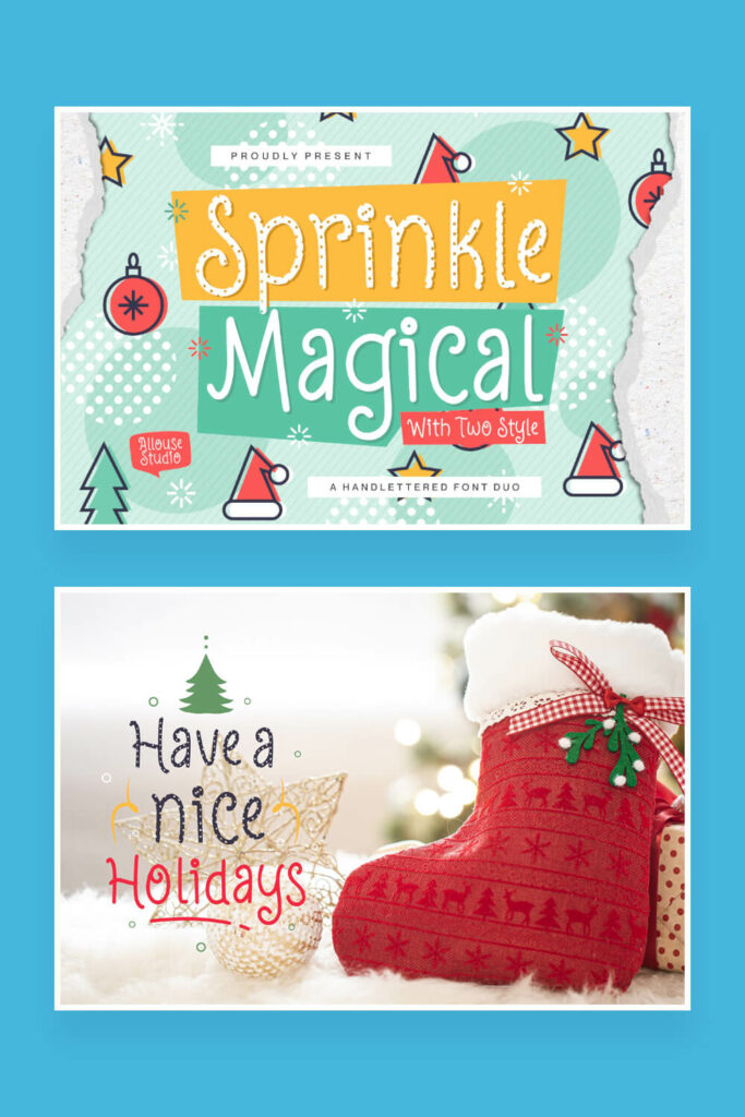 Sprinkle Magical Two Styles Handwritten Font – MasterBundles