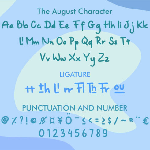 The August Fun Handwritten Font | Master Bundles