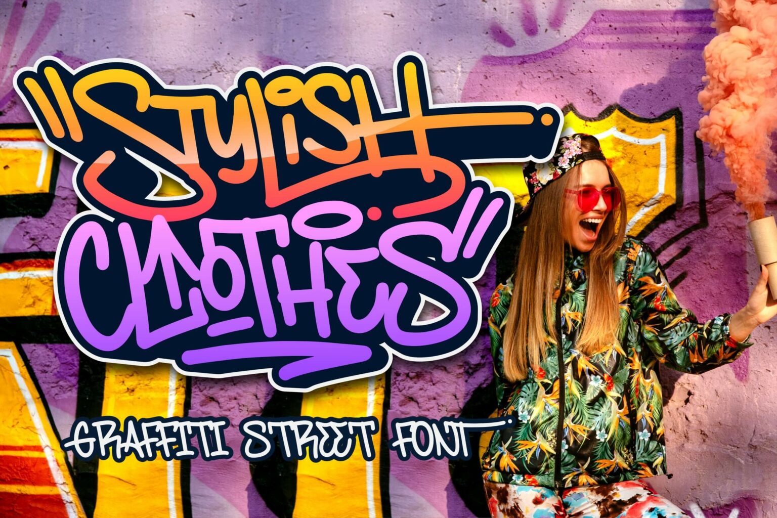 Timegoing Graffiti Street Font – MasterBundles