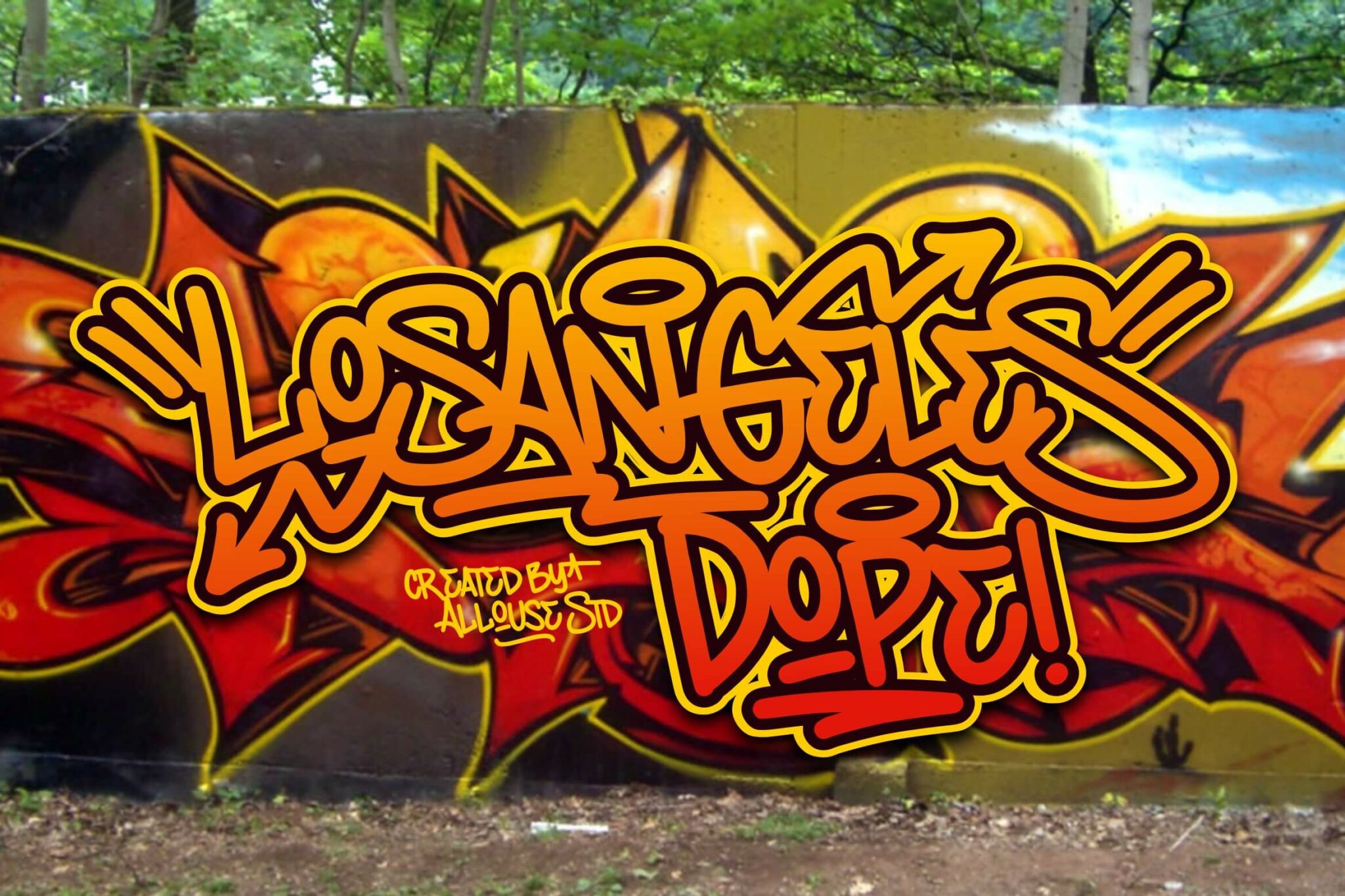 Timegoing Graffiti Street Font – MasterBundles