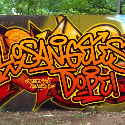 Timegoing Graffiti Street Font | MasterBundles