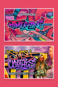 Timegoing Graffiti Street Font – MasterBundles