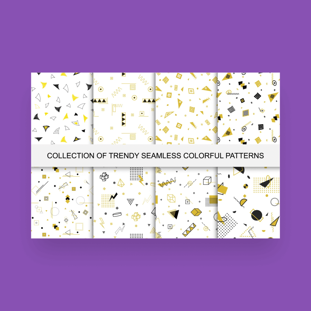 Trendy Seamless Stylish Patterns – MasterBundles