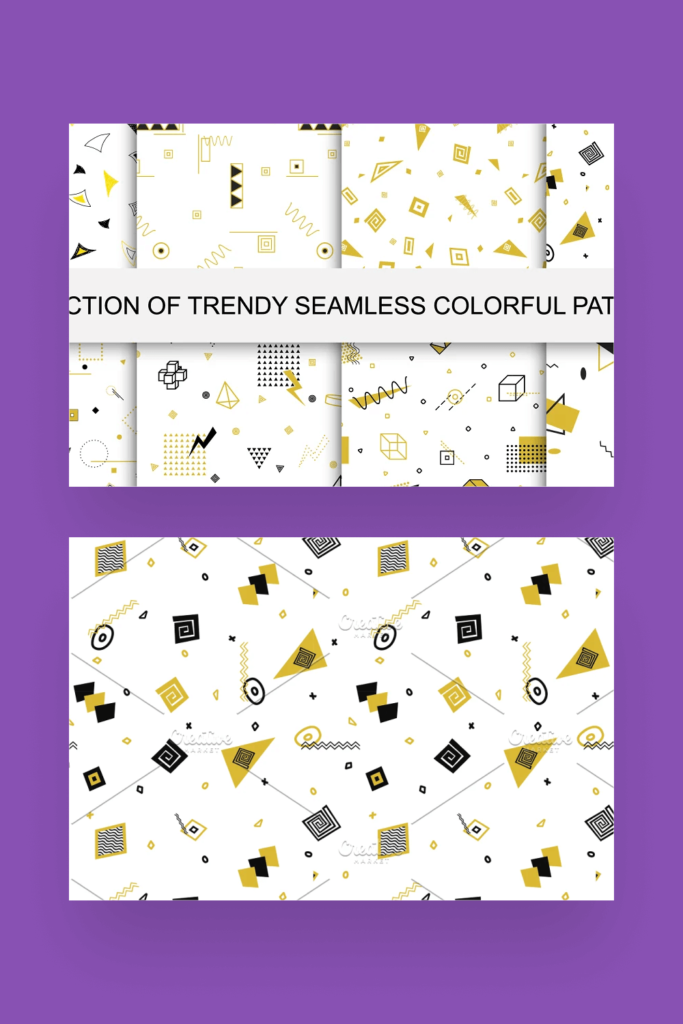 Trendy Seamless Stylish Patterns – MasterBundles