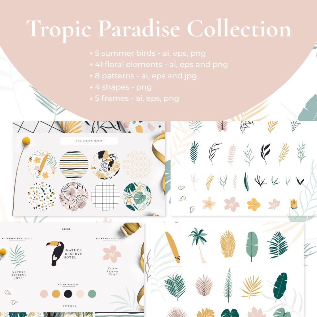 Tropic Paradise Collection – MasterBundles