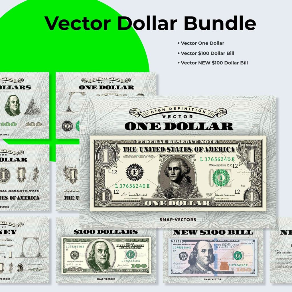 Vector Money Logo Set #2 – MasterBundles