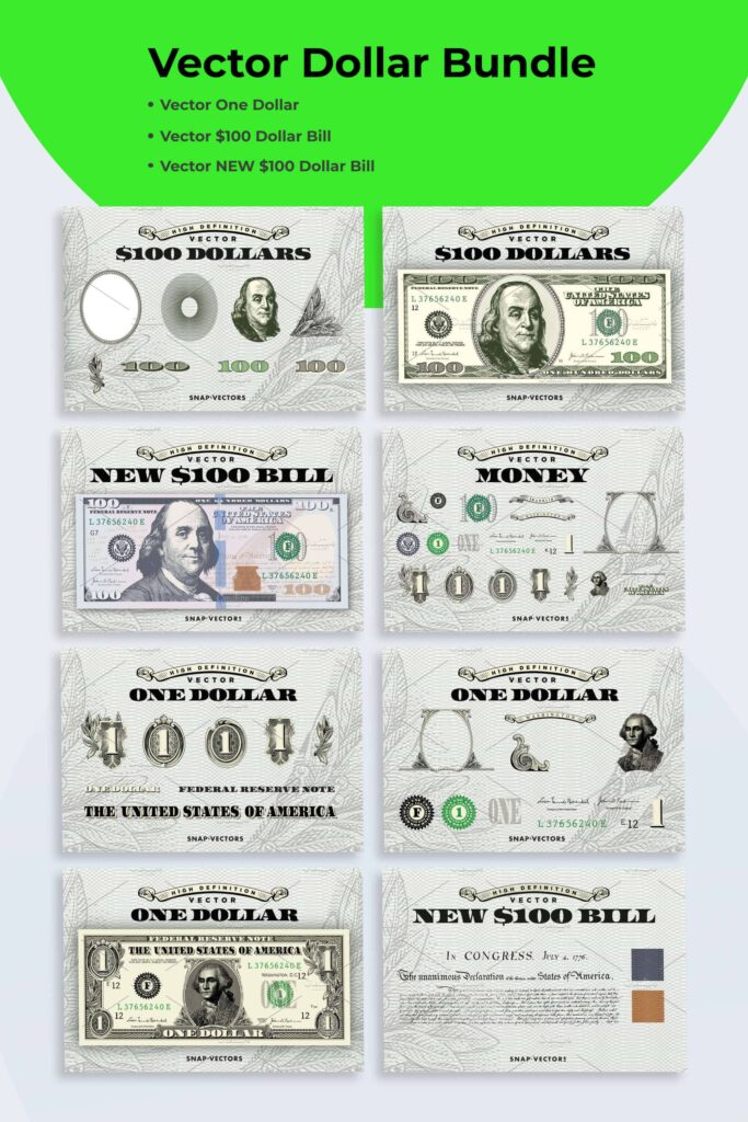 Vector Dollar Bundle – MasterBundles