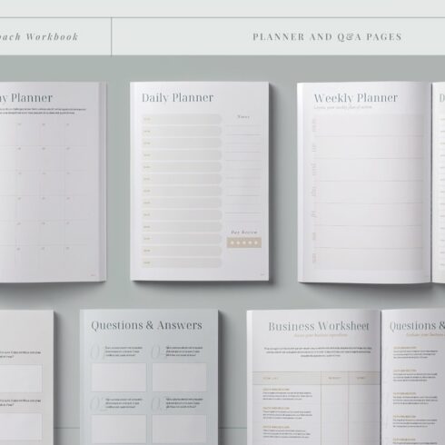 Business Workbook Canva & Indd | Master Bundles