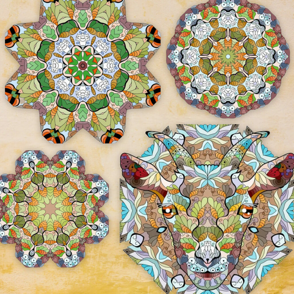 Zentangle Goat Head – MasterBundles