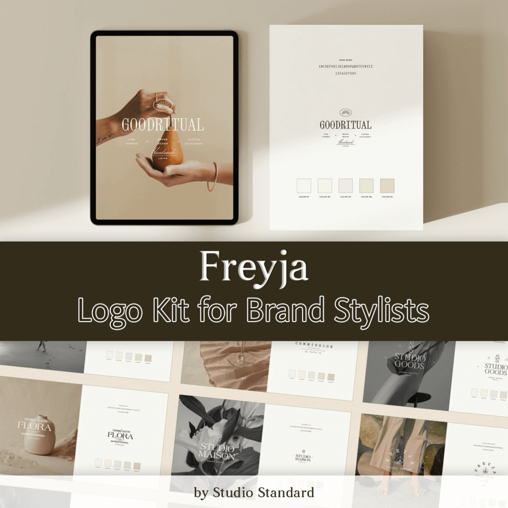 Freyja Logo Kit for Brand Stylists – MasterBundles