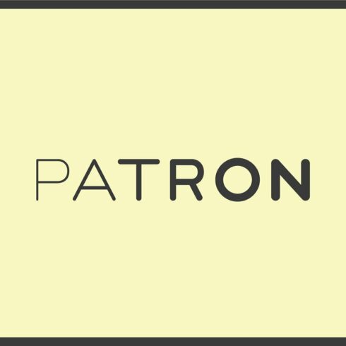 Patron - A Variable Font | Master Bundles