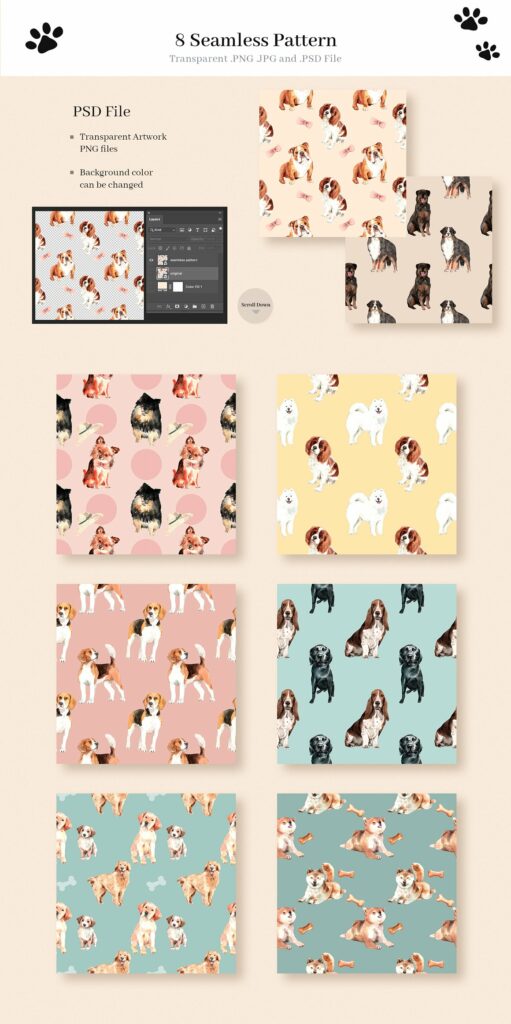 Dogs Adorable Pet Watercolor – MasterBundles