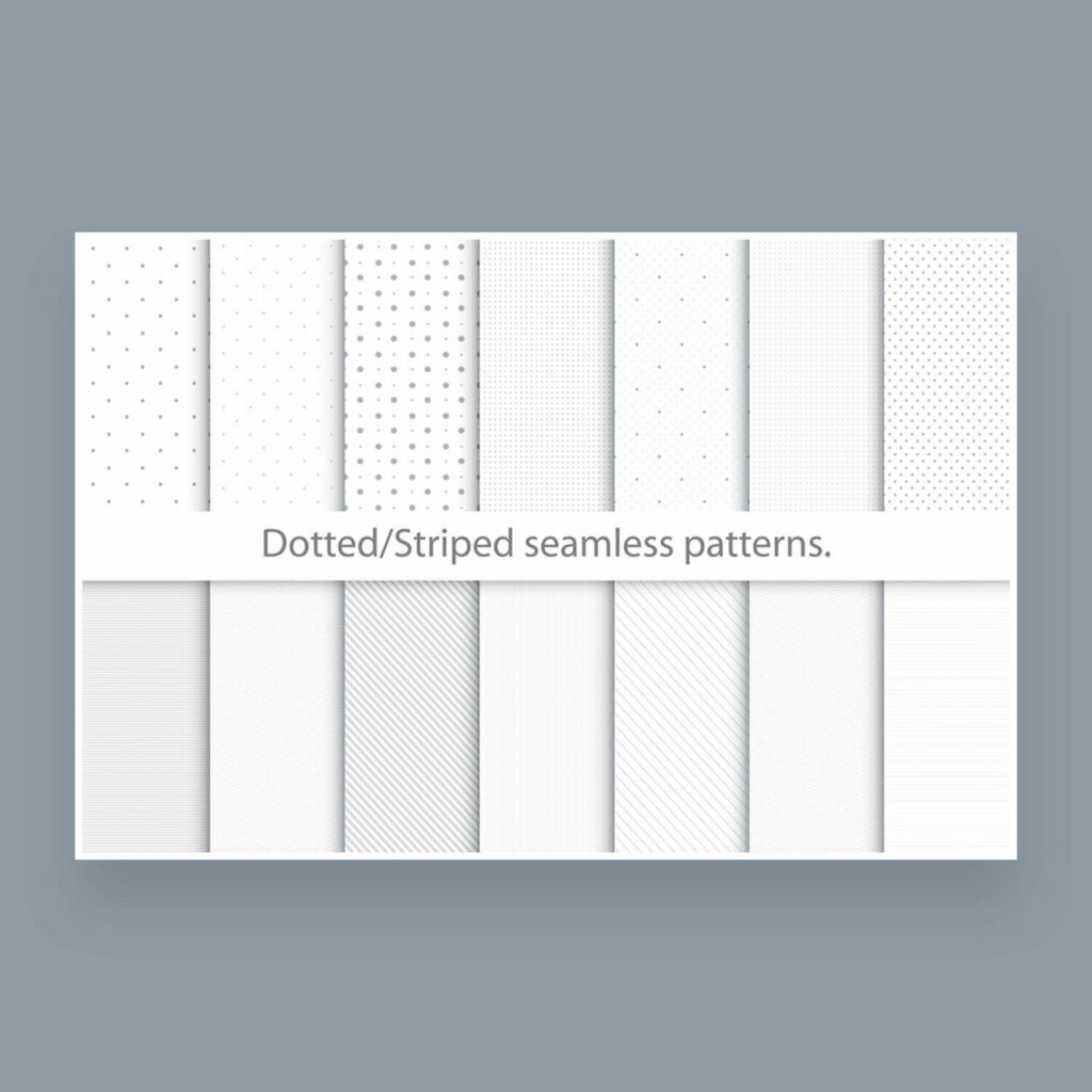 Dotted And Striped Seamless Patterns – MasterBundles