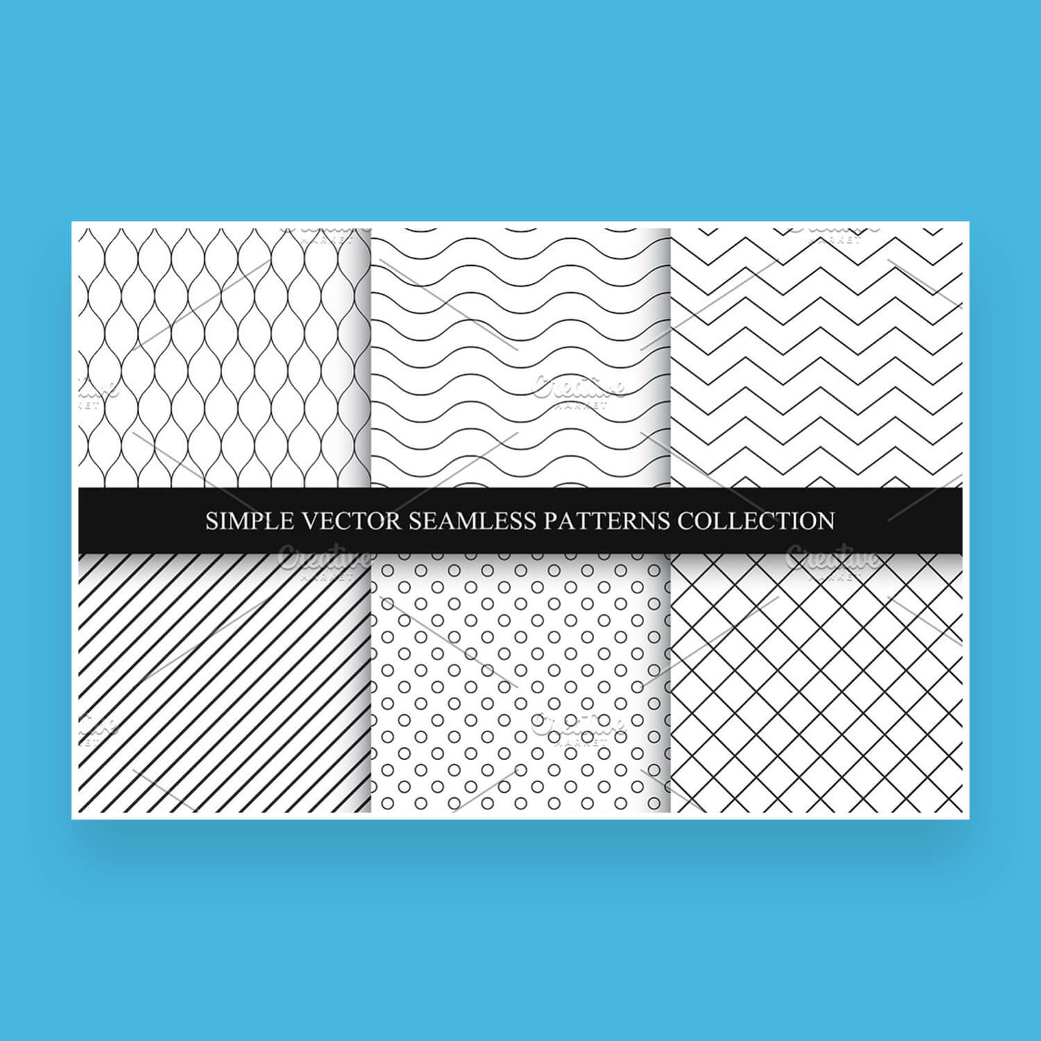 Seamless Geometric Minimal Patterns – MasterBundles