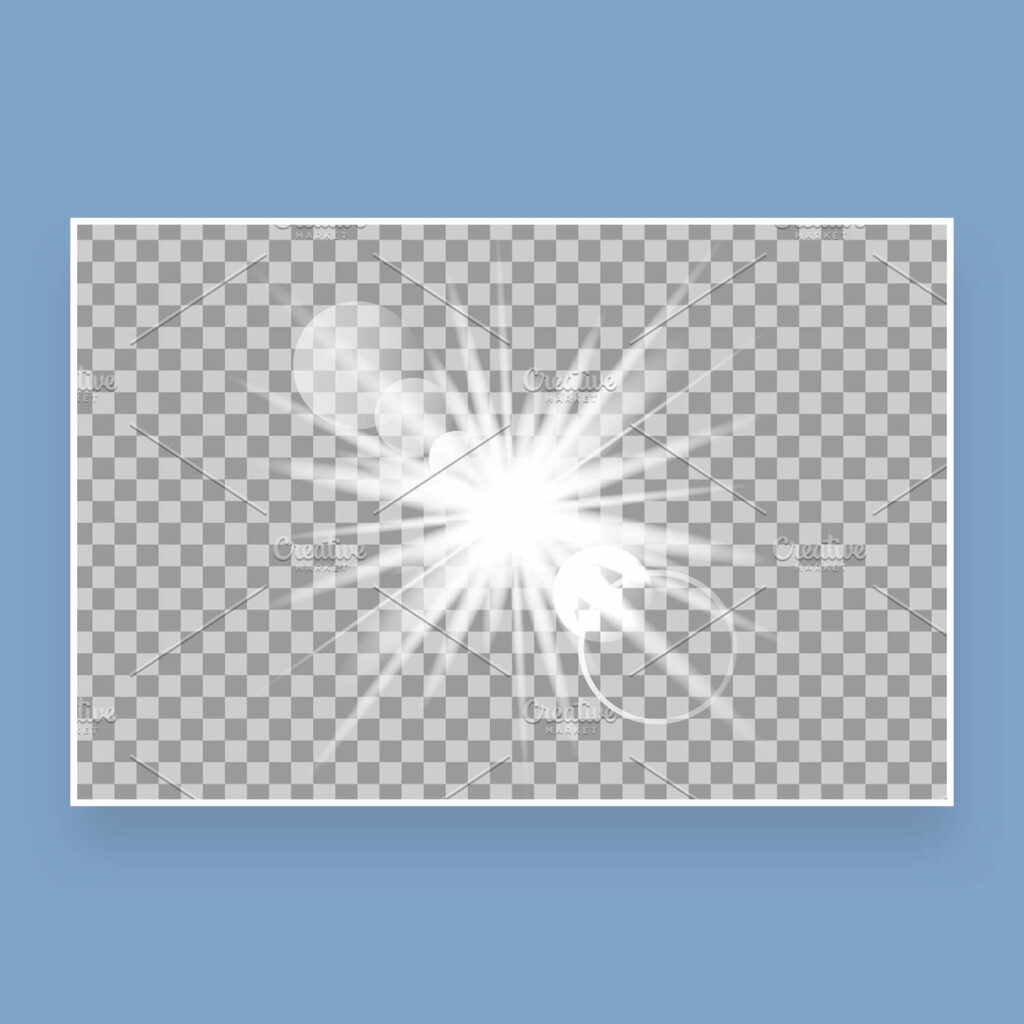 Vector White Light Effects, Flash – MasterBundles