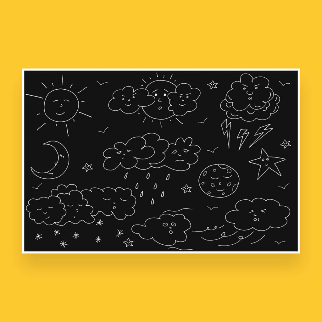 Doodle Weather Set – MasterBundles