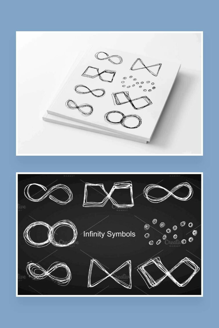 Hand Drawn Infinity Icons Set – MasterBundles