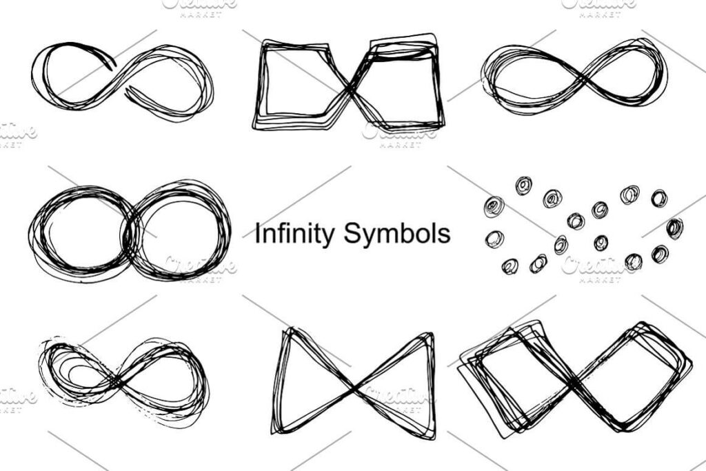 Hand Drawn Infinity Icons Set – MasterBundles