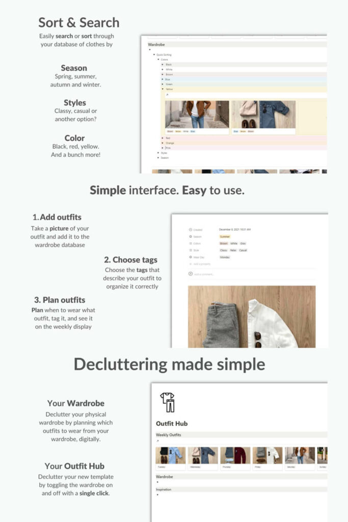 Outfit Hub (Wardrobe Template) – MasterBundles