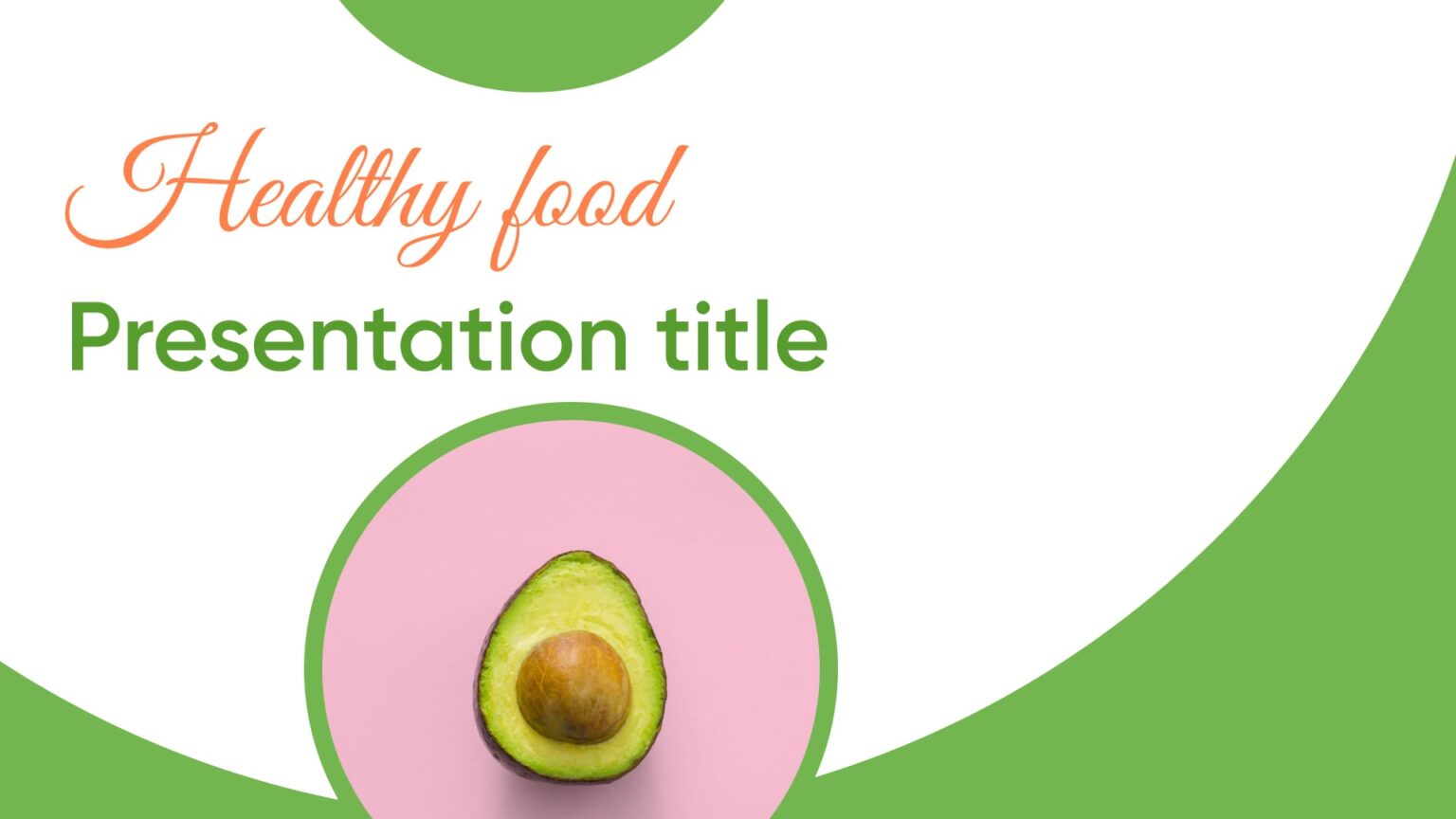 Food Powerpoint Backgrounds Free – MasterBundles
