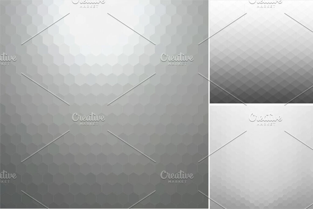 Gray Abstract Vector Backgrounds – MasterBundles
