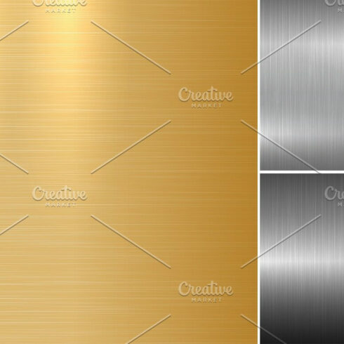 Colorful Metal Textures Set | Master Bundles