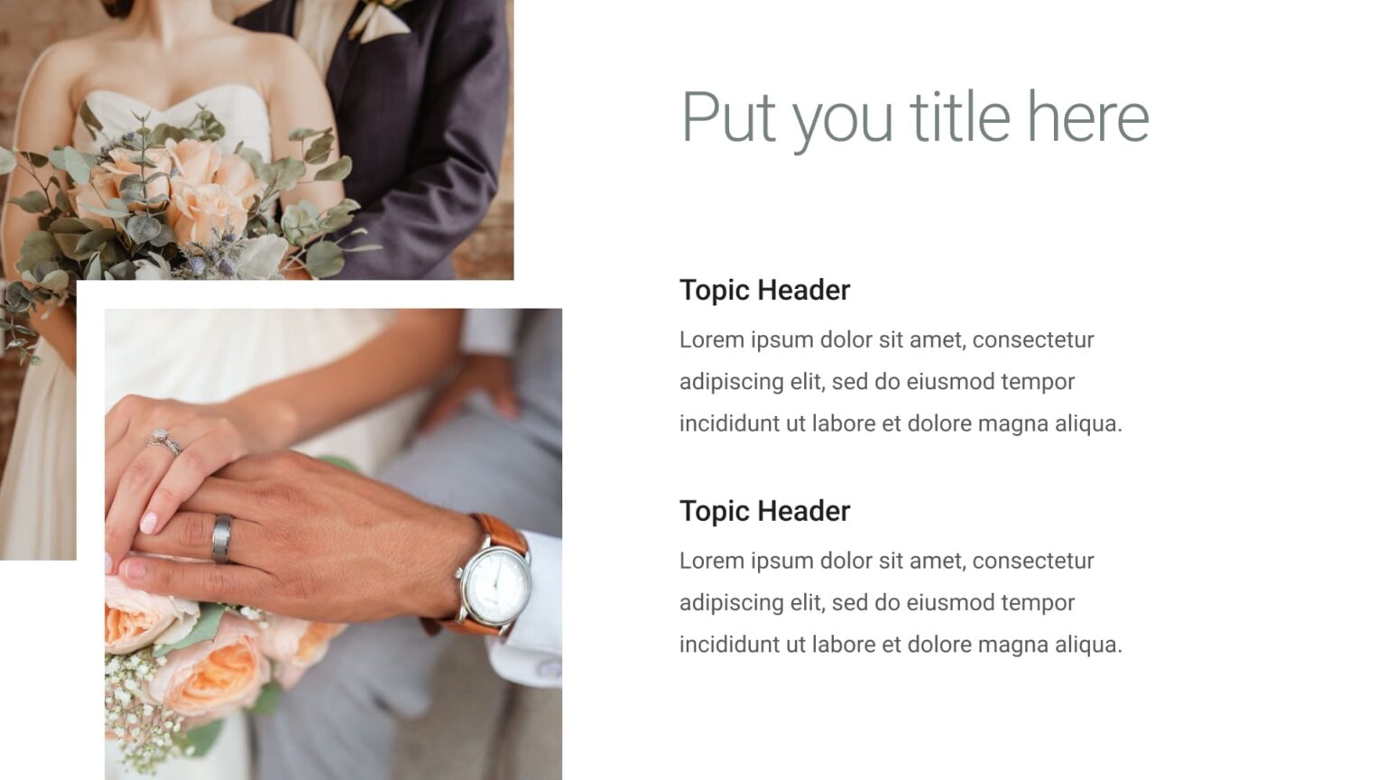 Wedding Powerpoint Templates Free – MasterBundles