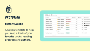 Book Tracker Notion Template – MasterBundles
