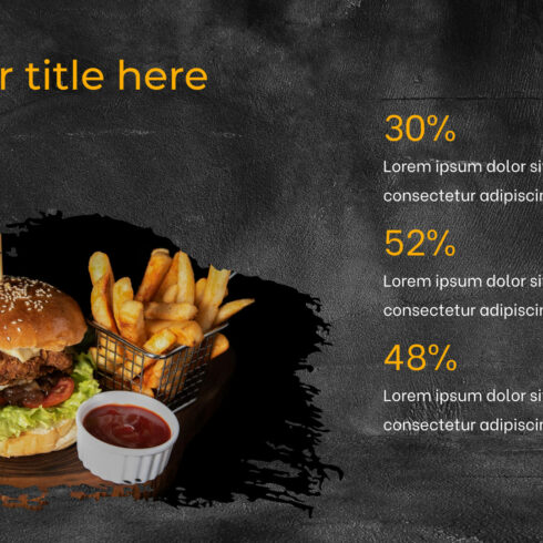Free Fast Food Powerpoint Template | Master Bundles