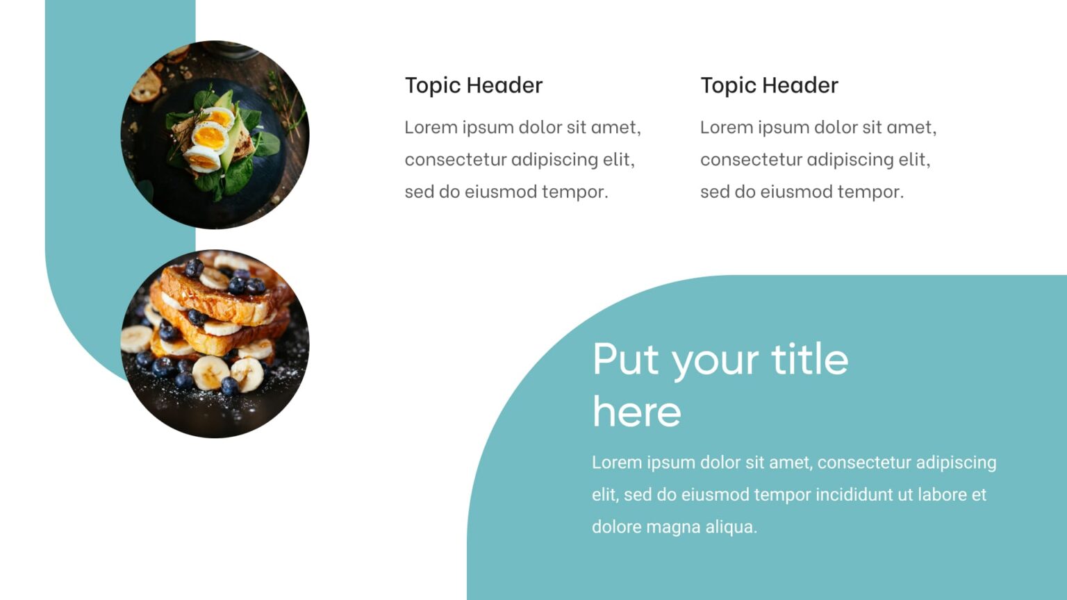 Free Food Themed Powerpoint Templates – MasterBundles