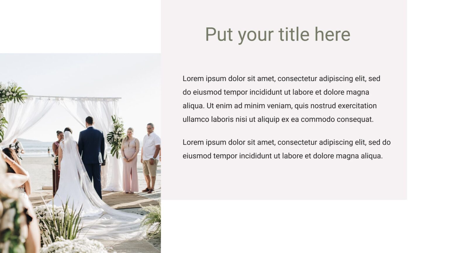 Free Wedding Powerpoint Templates – MasterBundles