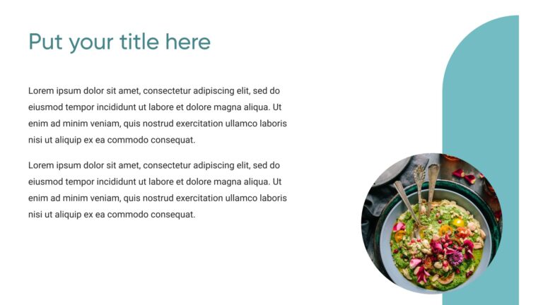 Free Food Themed Powerpoint Templates – MasterBundles