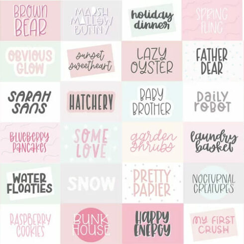 100 FONTS - The ULTIMATE Font Bundle | Master Bundles