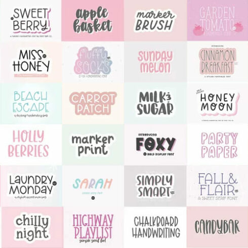 100 FONTS - The ULTIMATE Font Bundle | Master Bundles