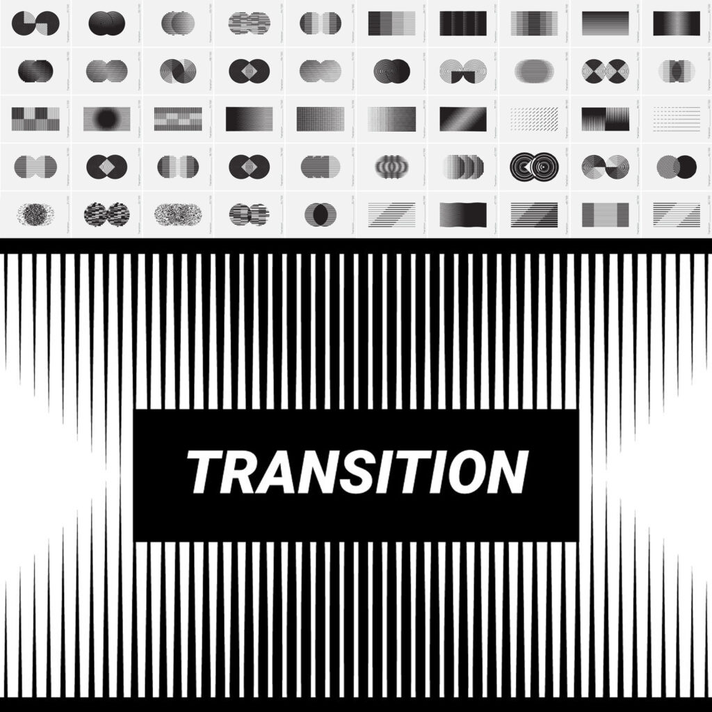 100 Transition Shapes – MasterBundles