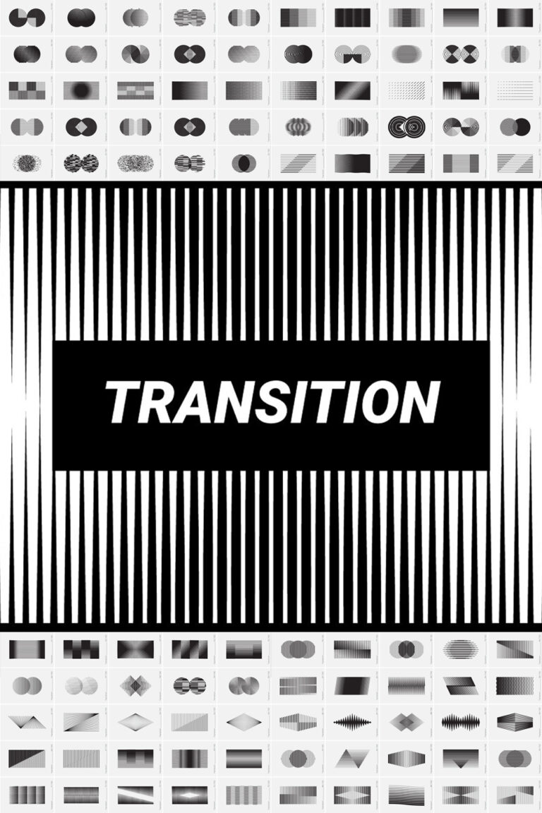 100 Transition Shapes – MasterBundles