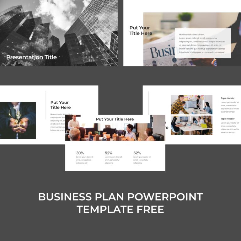 Business Case Study Powerpoint Templates Free Download – MasterBundles