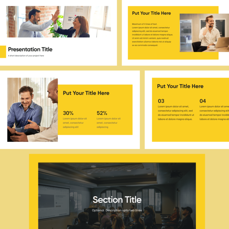 Business Pitch Powerpoint Template Free – MasterBundles