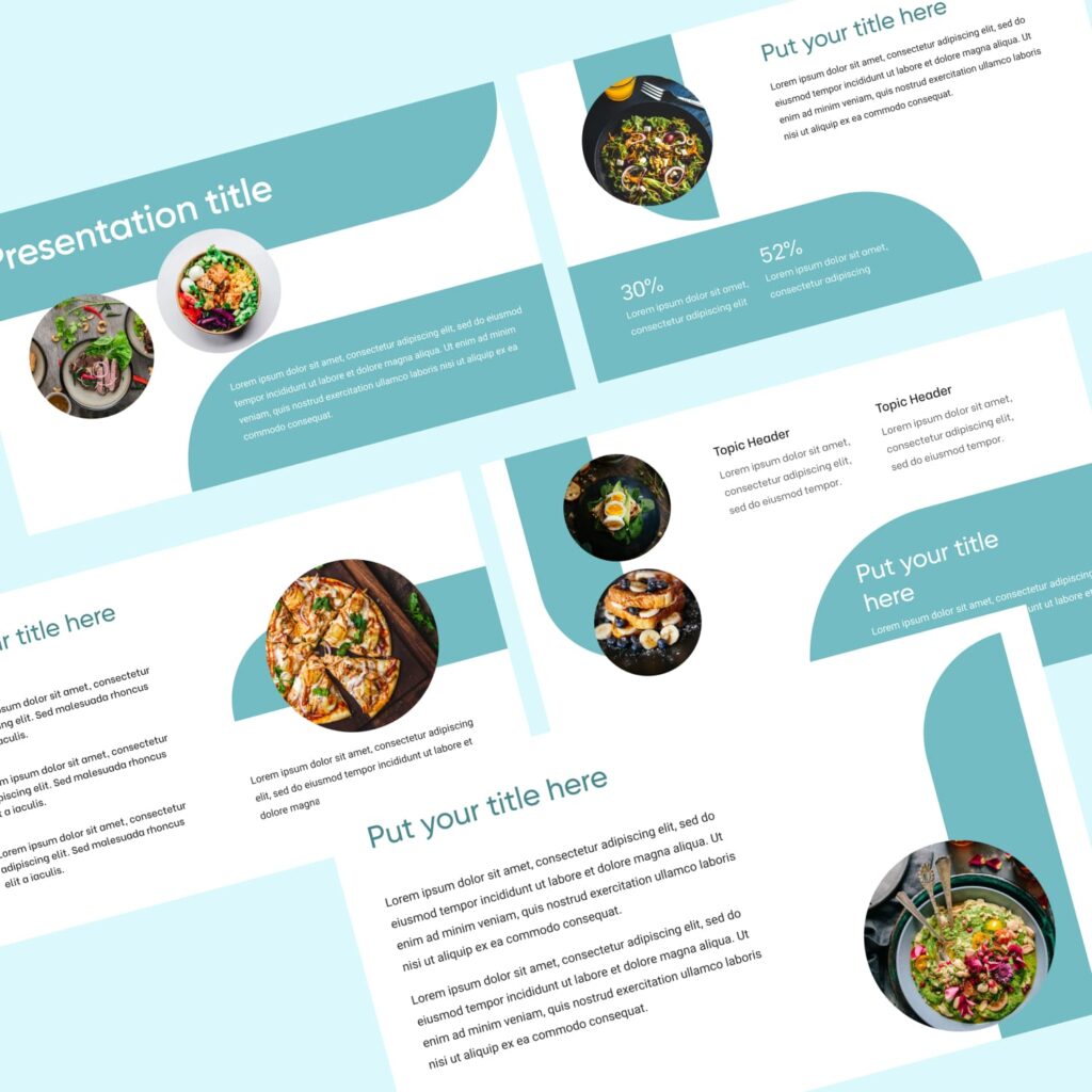 Free Food Themed Powerpoint Templates – MasterBundles