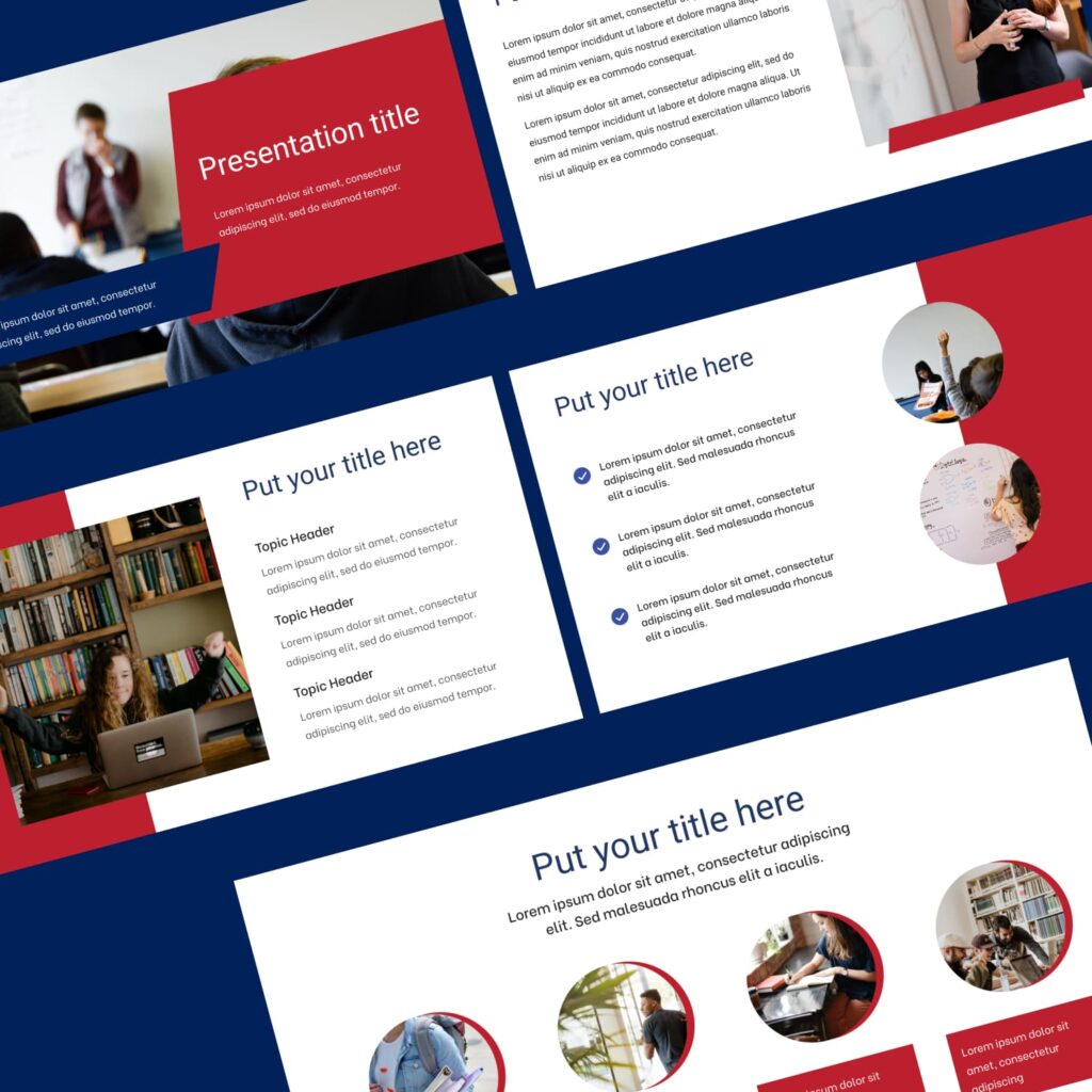 Free Powerpoint Templates Education Theme – MasterBundles