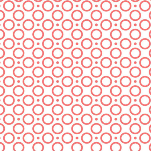 Dotted Seamless Patterns Vector Set | Master Bundles