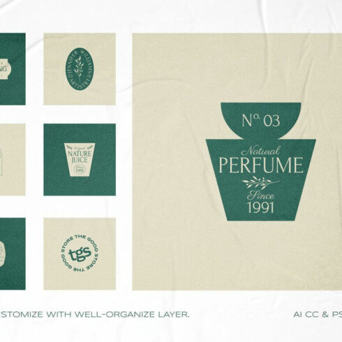 New Naturalism Logo Badges | Master Bundles