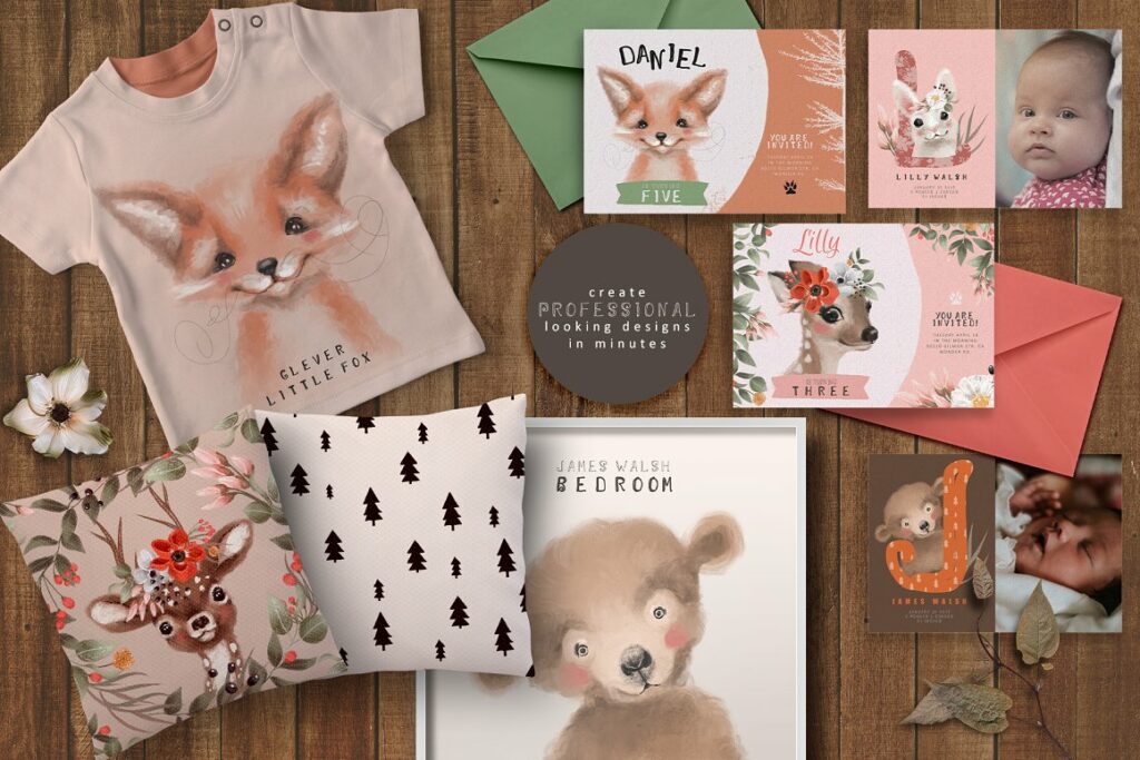 Woodland Portraits – MasterBundles