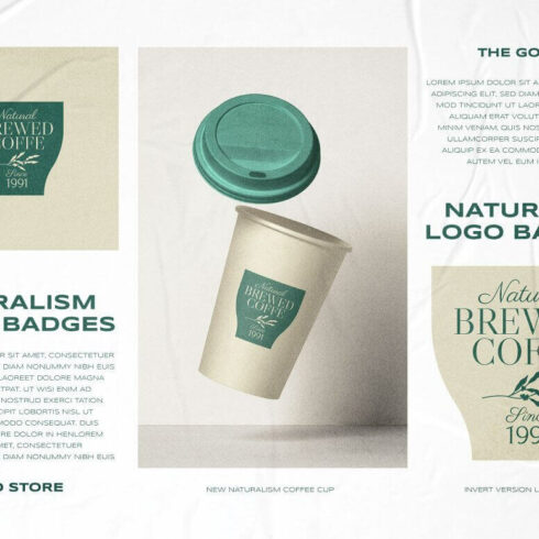 New Naturalism Logo Badges | Master Bundles
