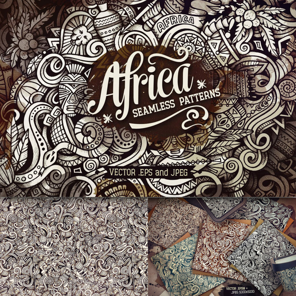 Africa Graphics Patterns – MasterBundles
