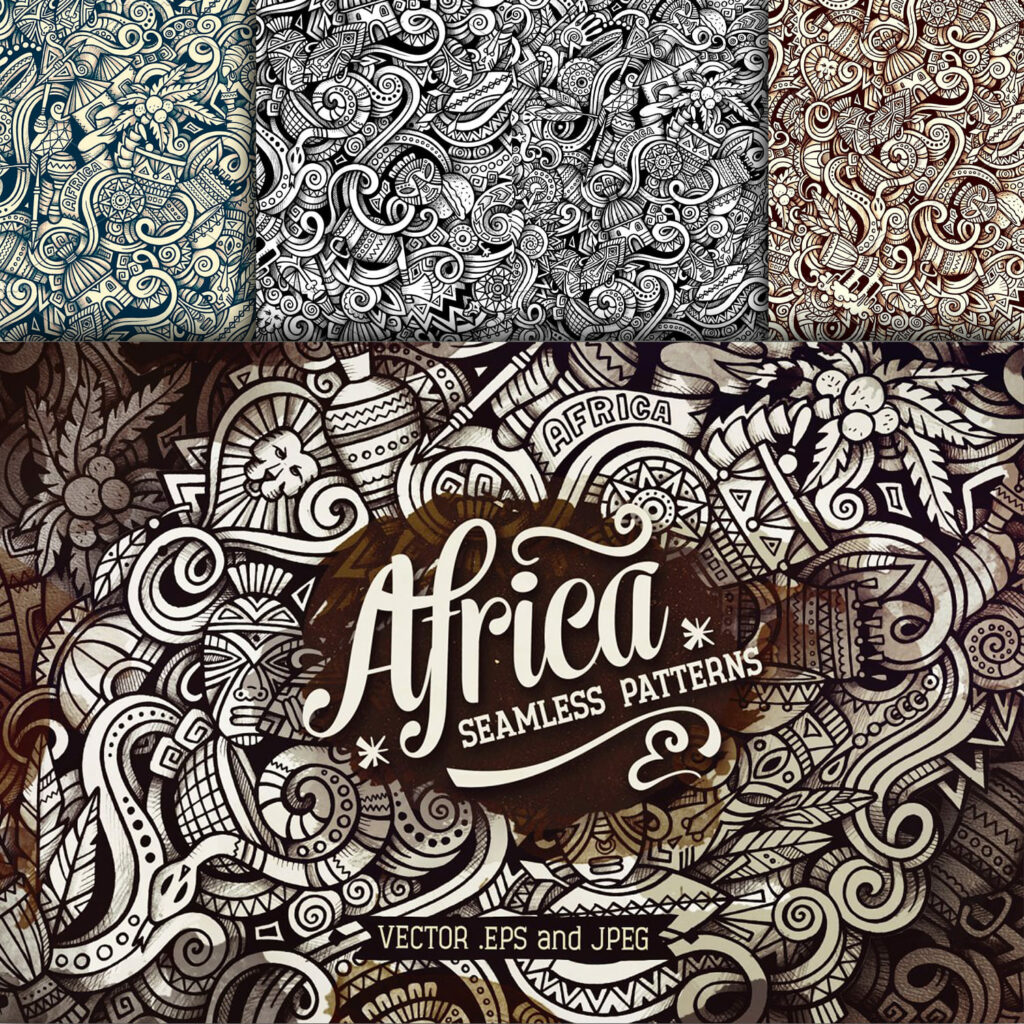 Africa Graphics Patterns – MasterBundles