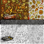 Africa Objects & Elements Set – MasterBundles
