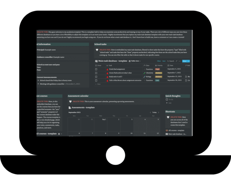 Academic Dashboard [Effective] – MasterBundles